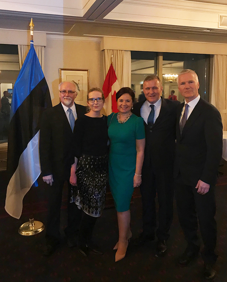Estonian Embassy Reception – Rideau Club, Ottawa – February 26, 2020 ...